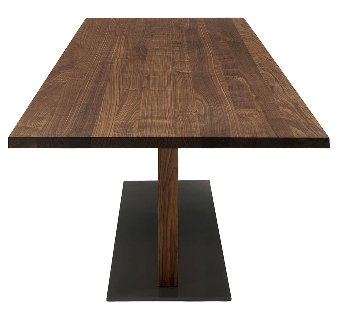 RIVA 1920 Liam Wood Tisch, Massivholz, Eisen