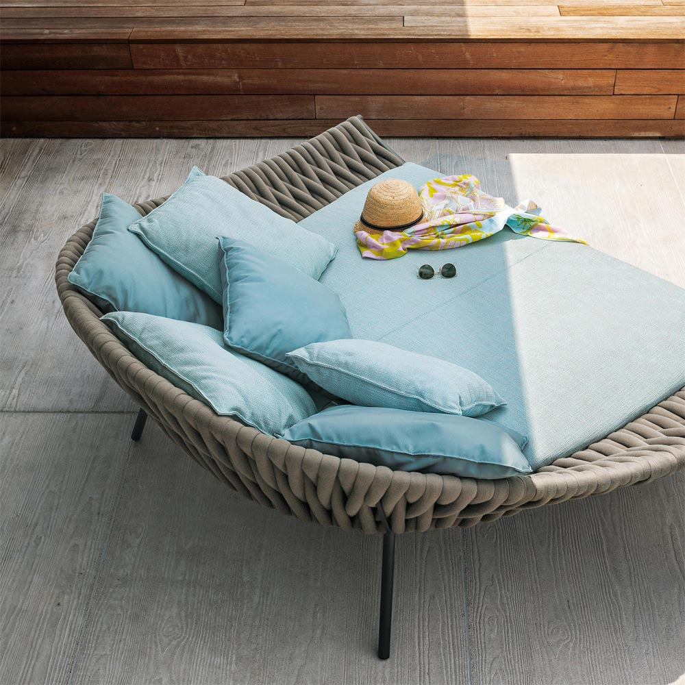 Roda Arena Lounge Daybed 001 Schlauchgeflecht 203 cm